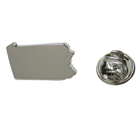 Kiola Designs | Accessories | Pennsylvania State Map Shape Lapel Pin ...